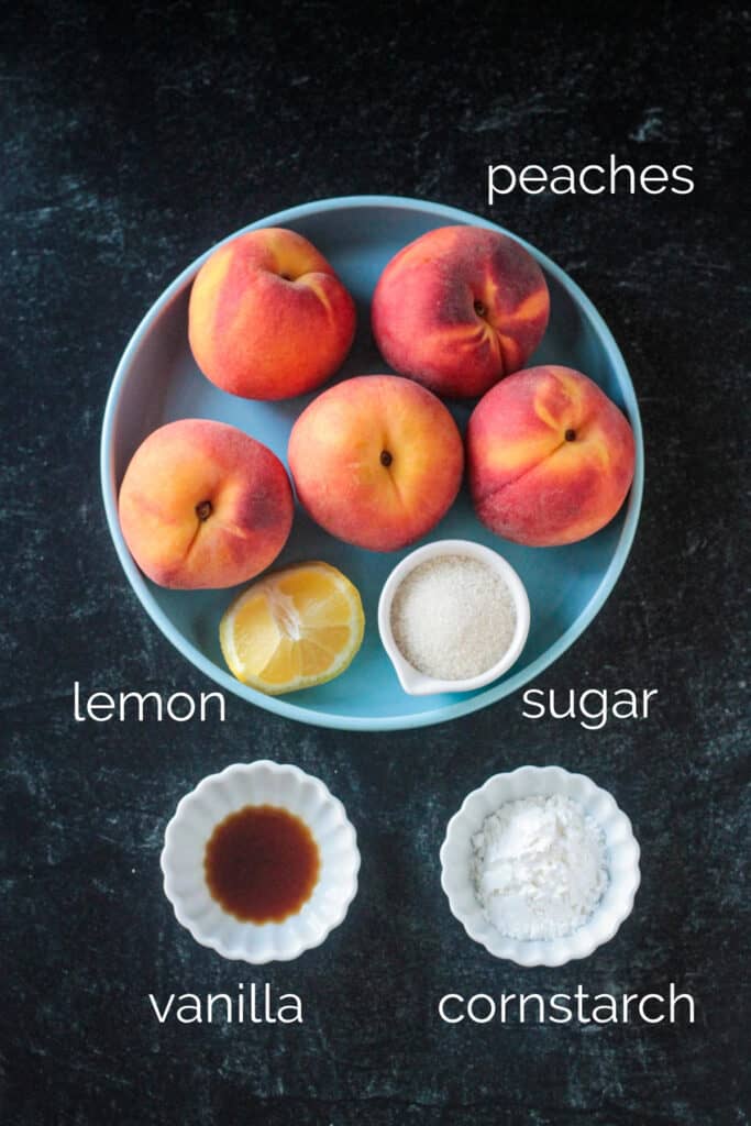 Vegan Peach Crisp ~ Veggie Inspired