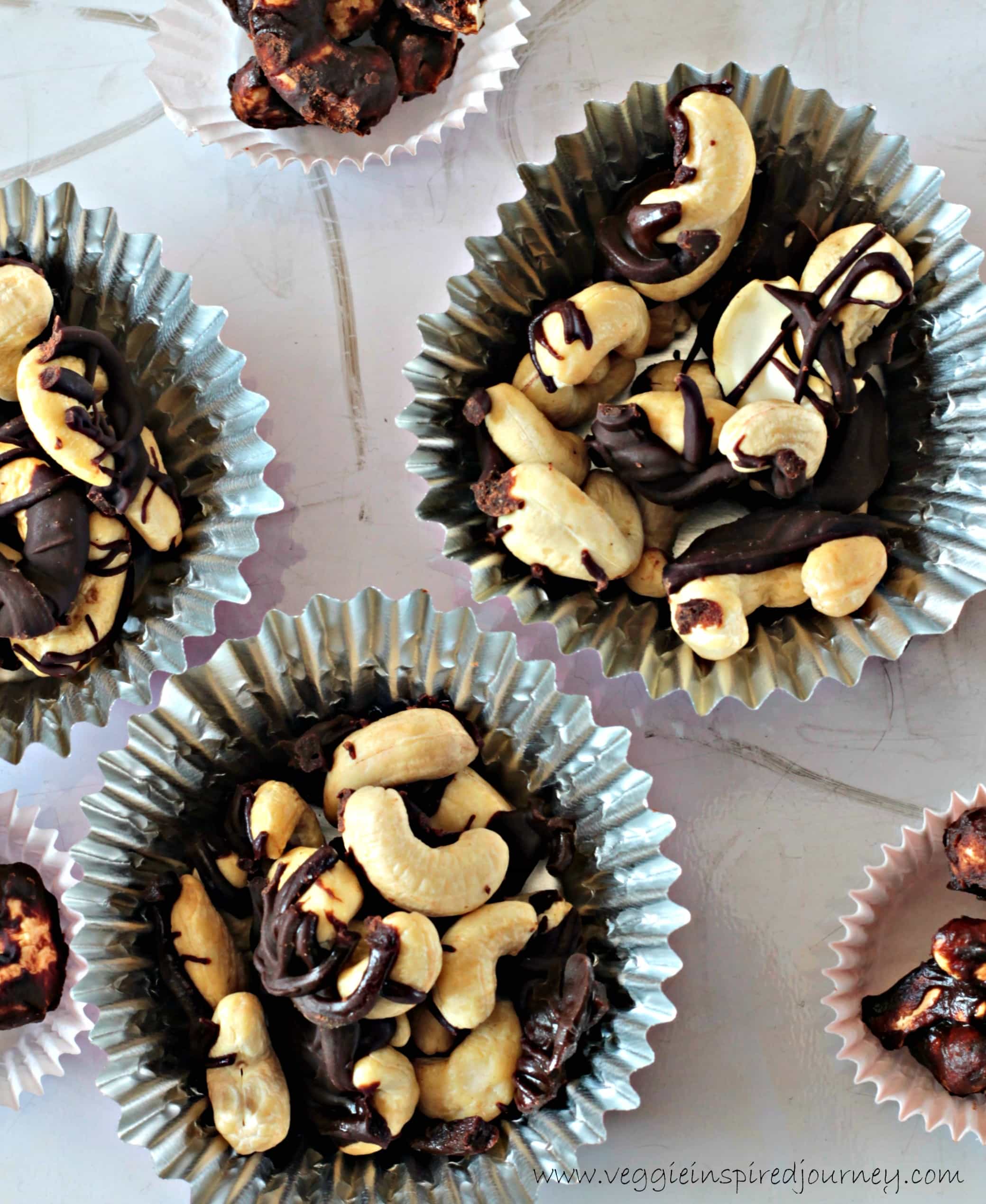 Mexican Spiced Chocolate Covered Cashews - Veggie Inspired