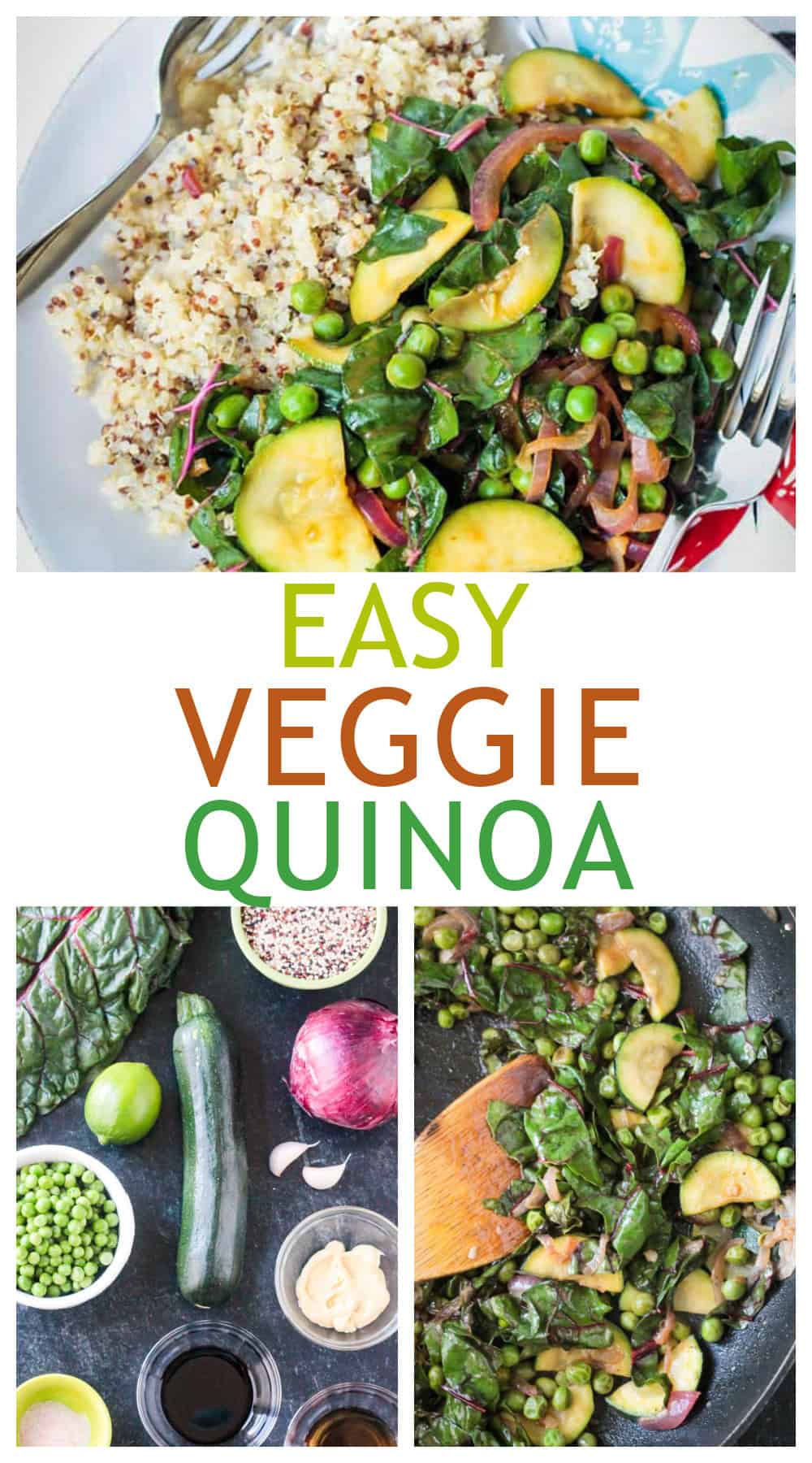 Spring Vegetable Quinoa - Veggie Inspired
