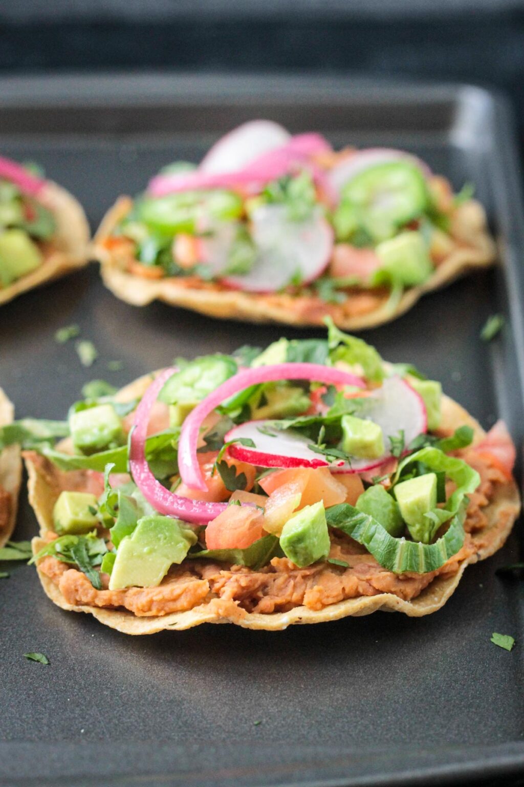 Easy Vegan Tostadas (Gluten-free!) ~ Veggie Inspired