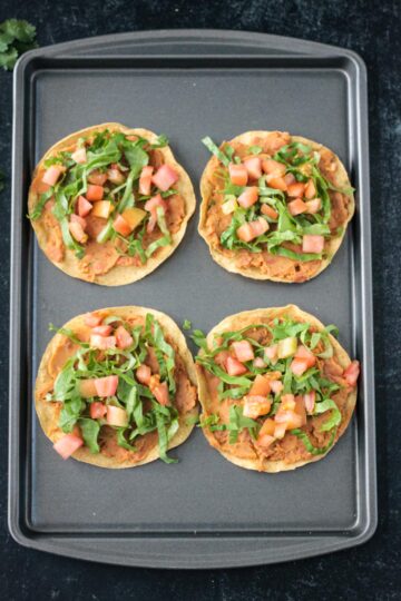 Easy Vegan Tostadas (Gluten-free!) ~ Veggie Inspired