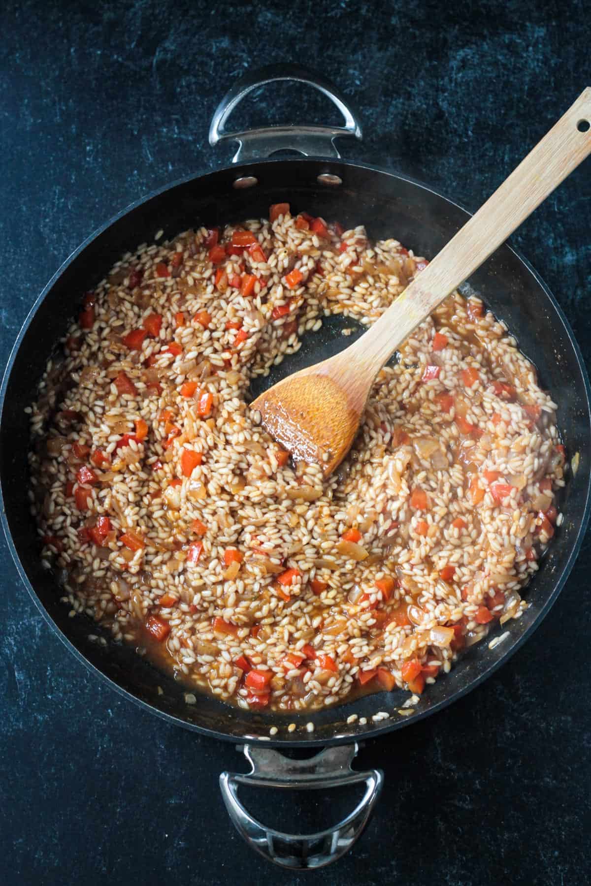 Vegan Black Bean Mexican Risotto - Veggie Inspired