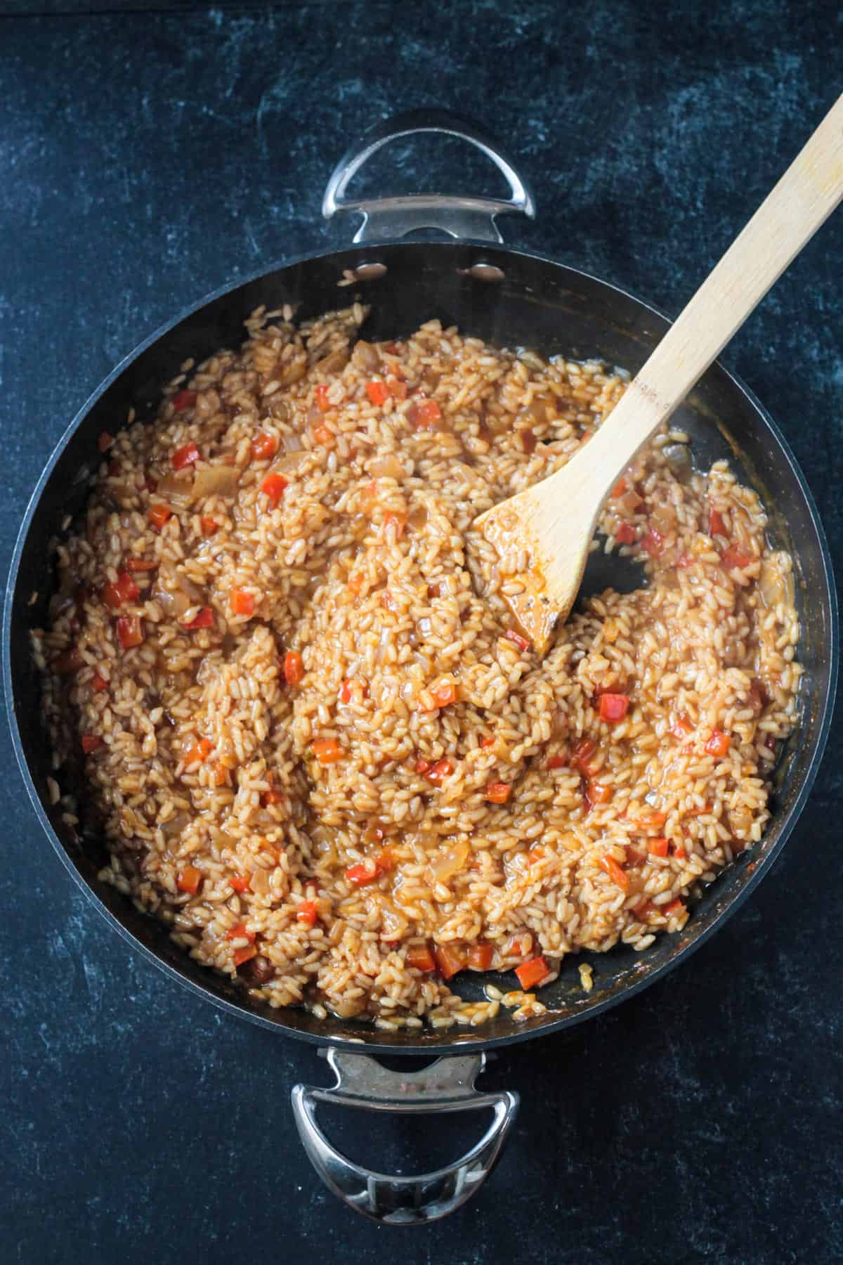 Vegan Black Bean Mexican Risotto - Veggie Inspired