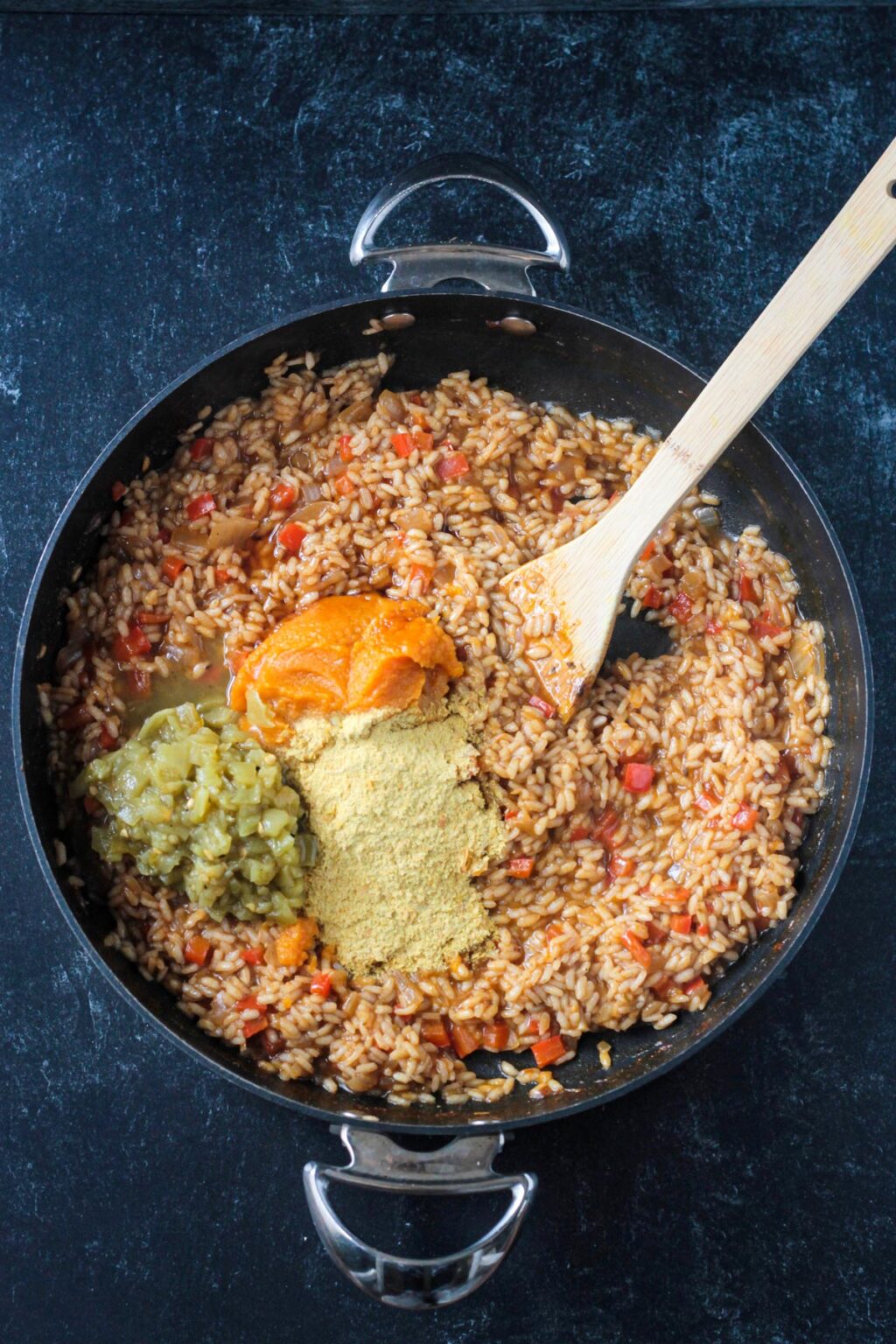 Vegan Black Bean Mexican Risotto - Veggie Inspired