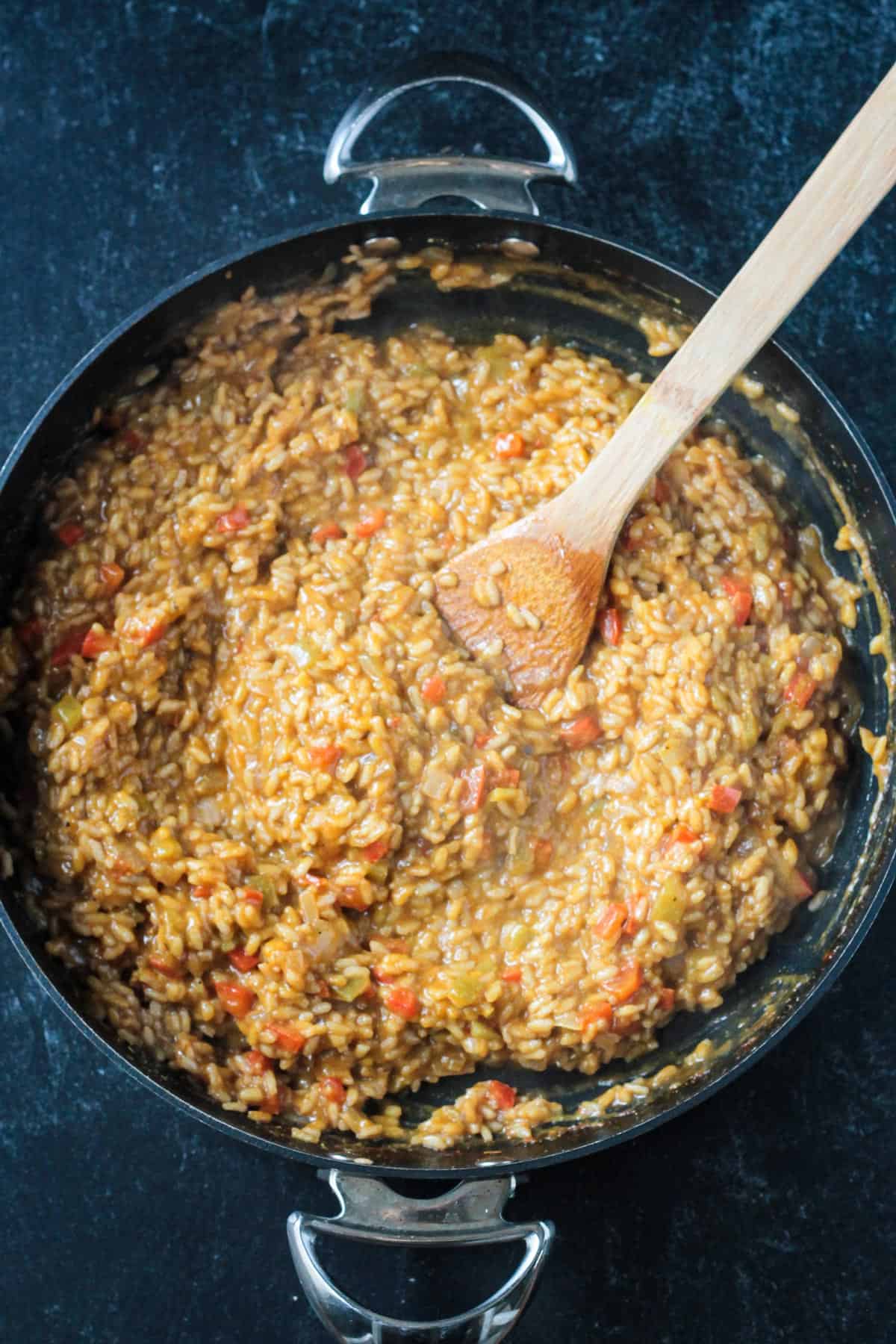 Vegan Black Bean Mexican Risotto - Veggie Inspired