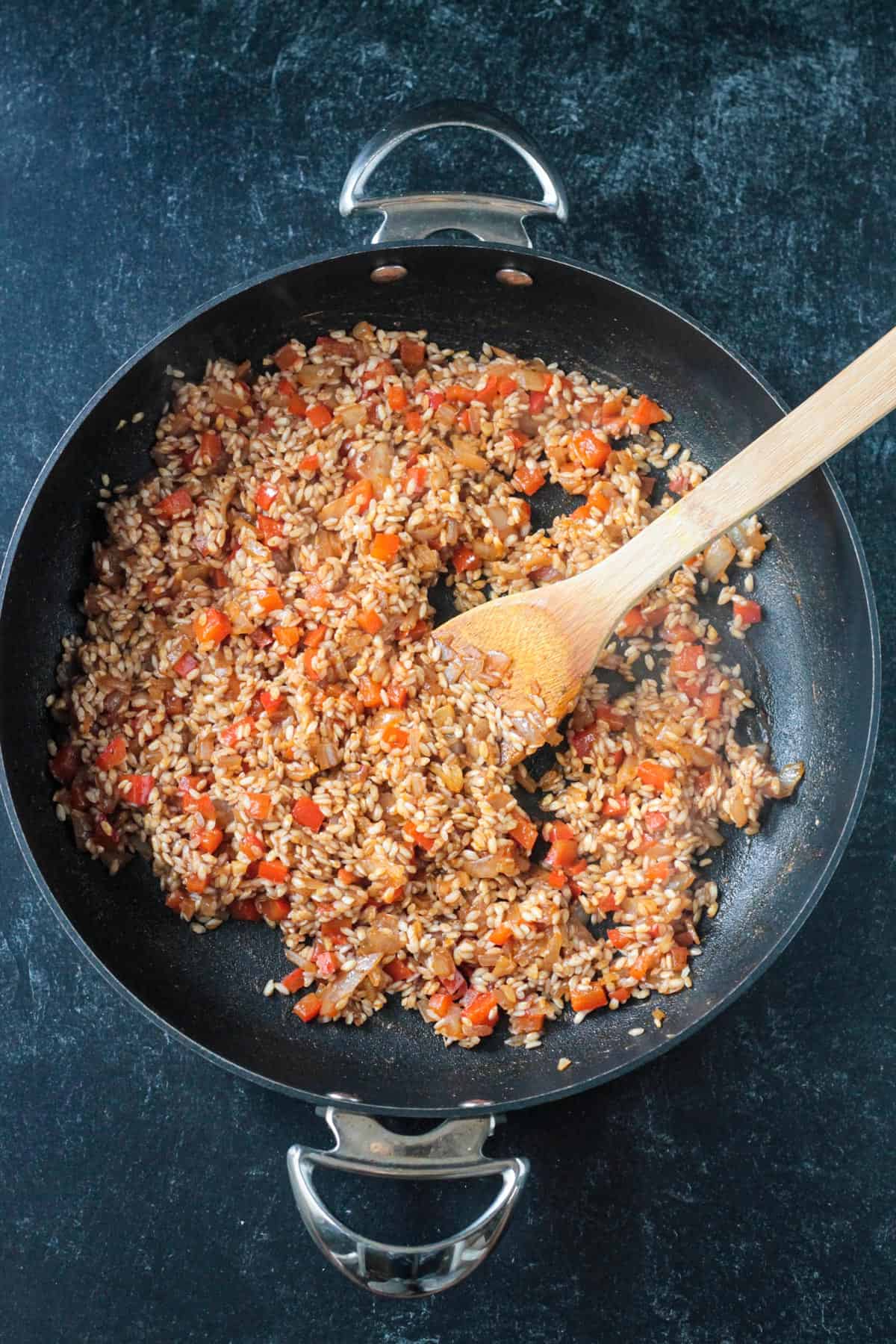 Vegan Black Bean Mexican Risotto - Veggie Inspired