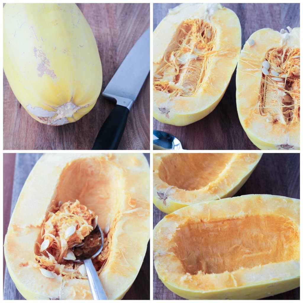 Pesto Spaghetti Squash - Veggie Inspired