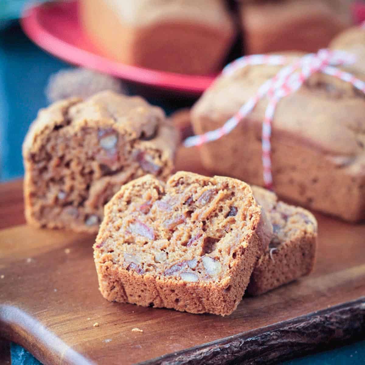 Vegan Date Bread - Veggie Inspired