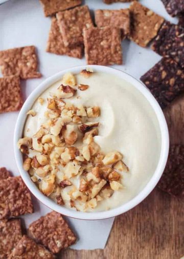 Vegan Maple Walnut Cream Cheese - Veggie Inspired