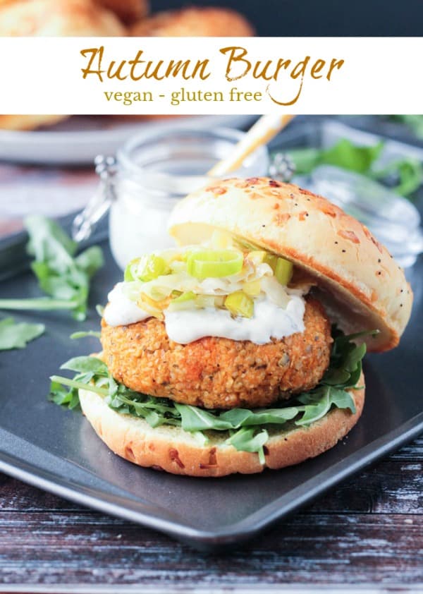 Autumn Burger - Veggie Inspired