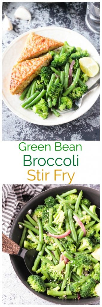 Easy Green Bean Broccoli Stir Fry ~ Veggie Inspired