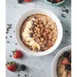 Easy, Sweet, Creamy, Customizable Healthy Oatmeal (Dairy Free)