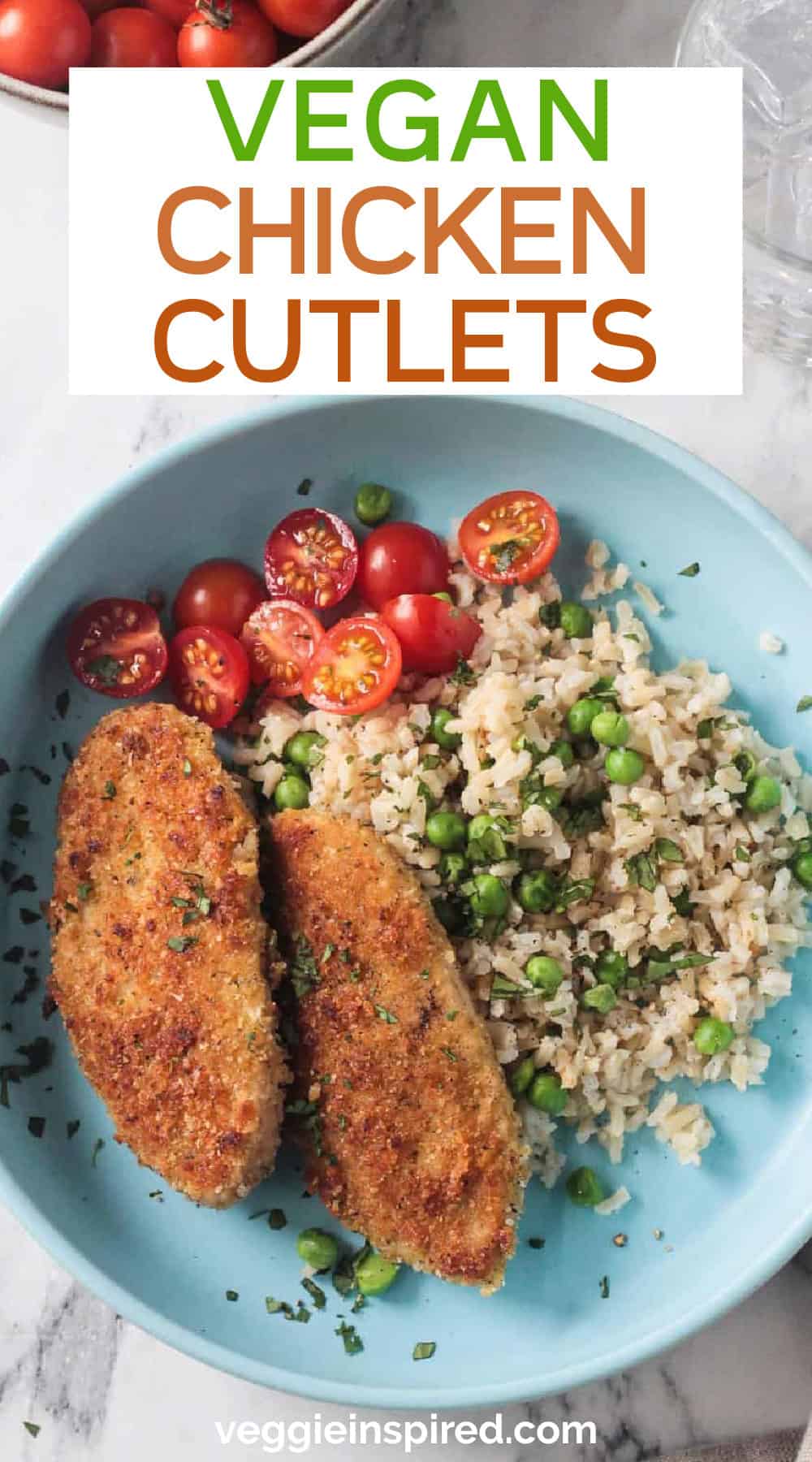 Vegan Chicken Cutlets (No Seitan!) ~ Veggie Inspired