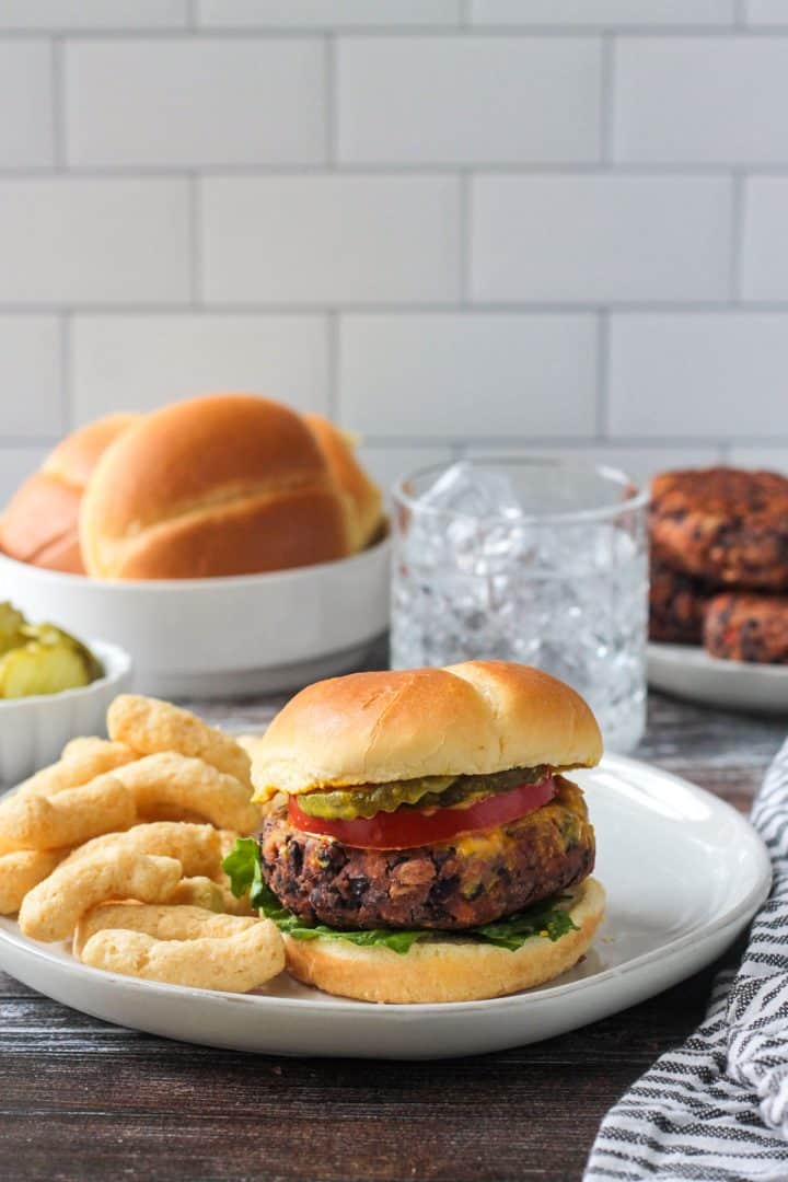 Spicy Bean Burgers (15 Minute Recipe!) ~ Veggie Inspired