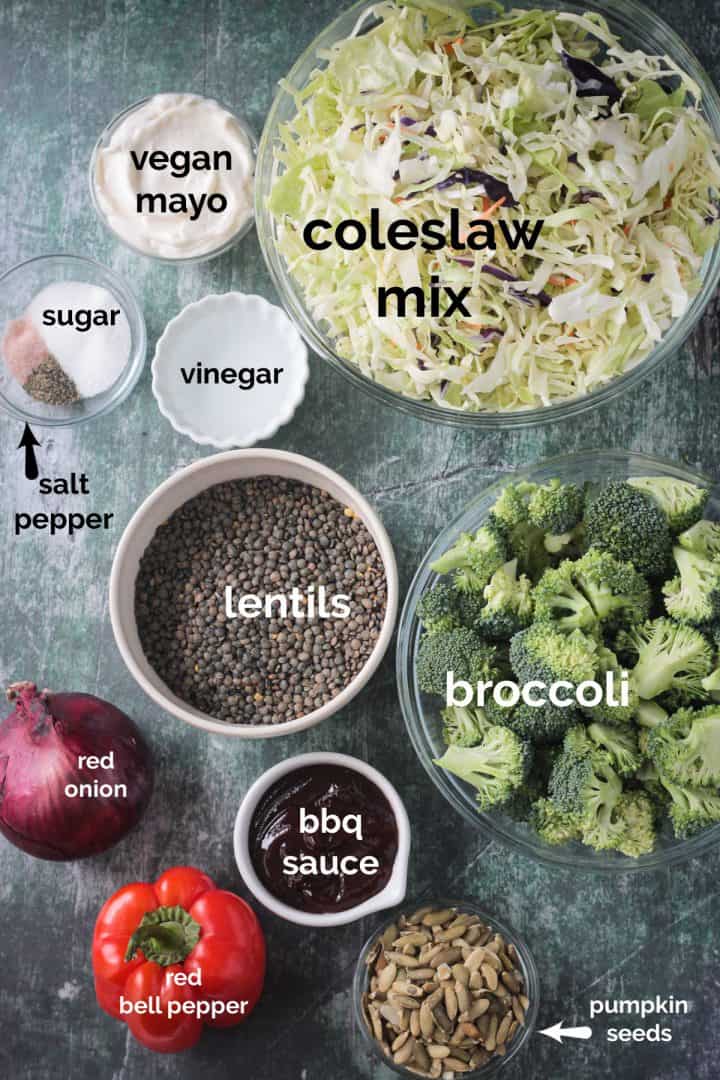 Vegan BBQ Lentil Power Bowls