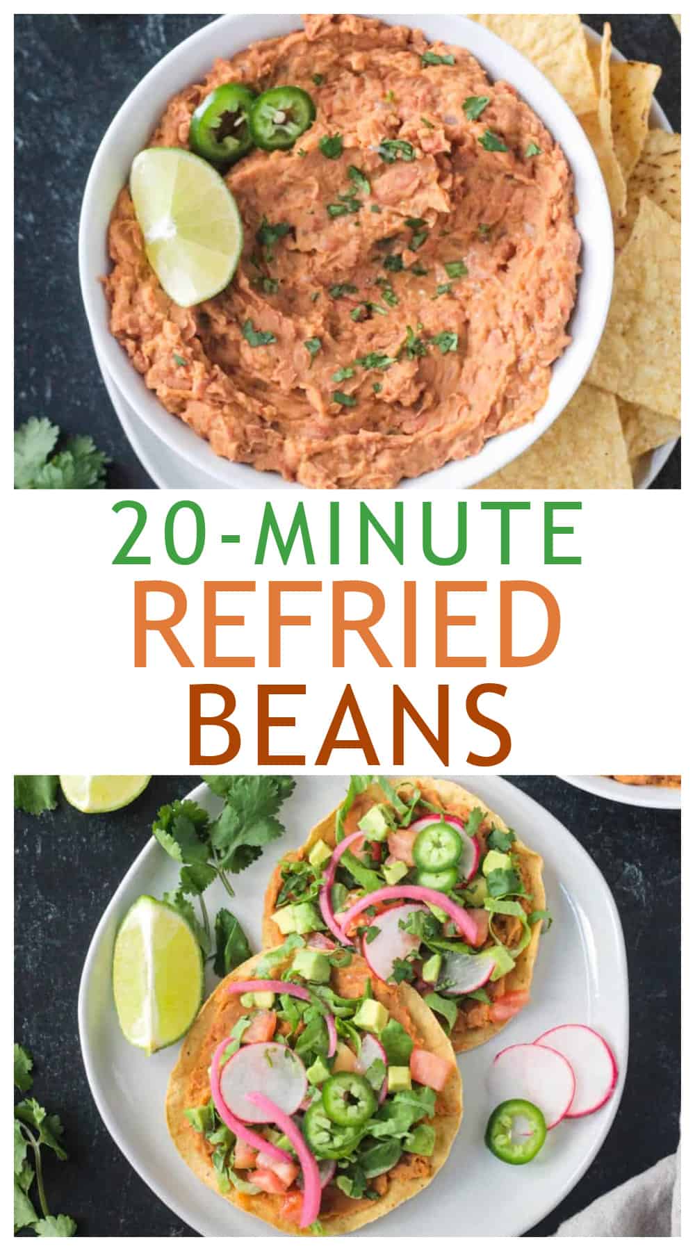 Easy Vegan Refried Beans - Veggie Inspired