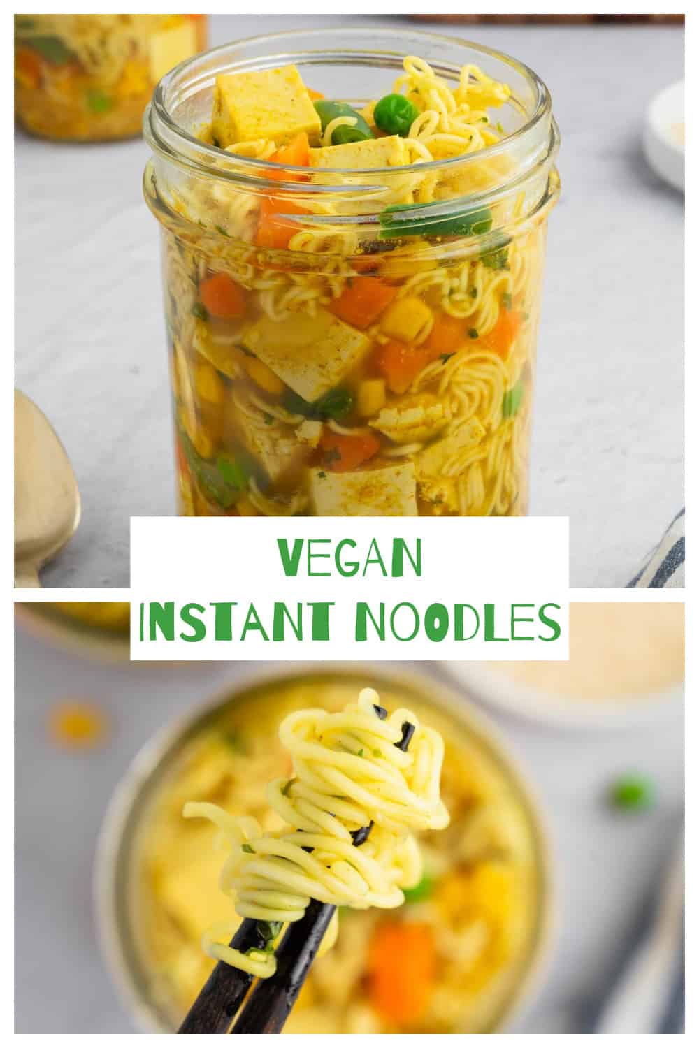 Vegan Instant Ramen Noodles ~ Veggie Inspired