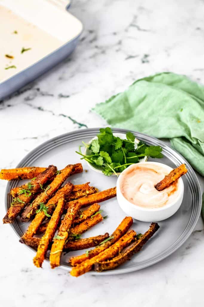 Baked Butternut Squash Fries - Veggie Inspired