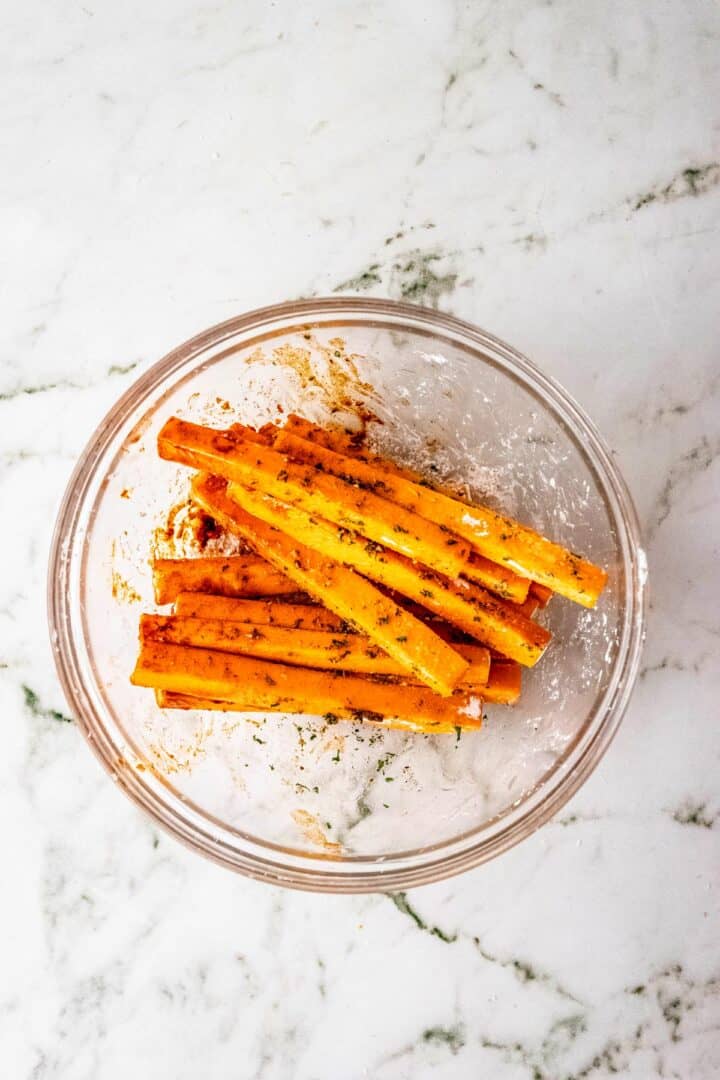 Baked Butternut Squash Fries - Veggie Inspired