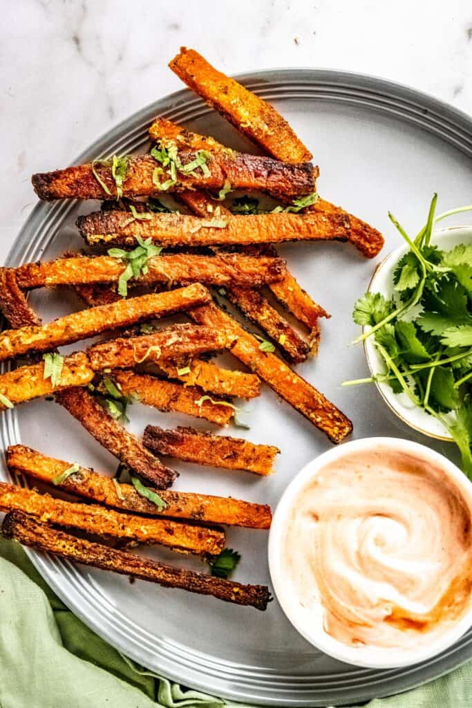 Baked Butternut Squash Fries - Veggie Inspired