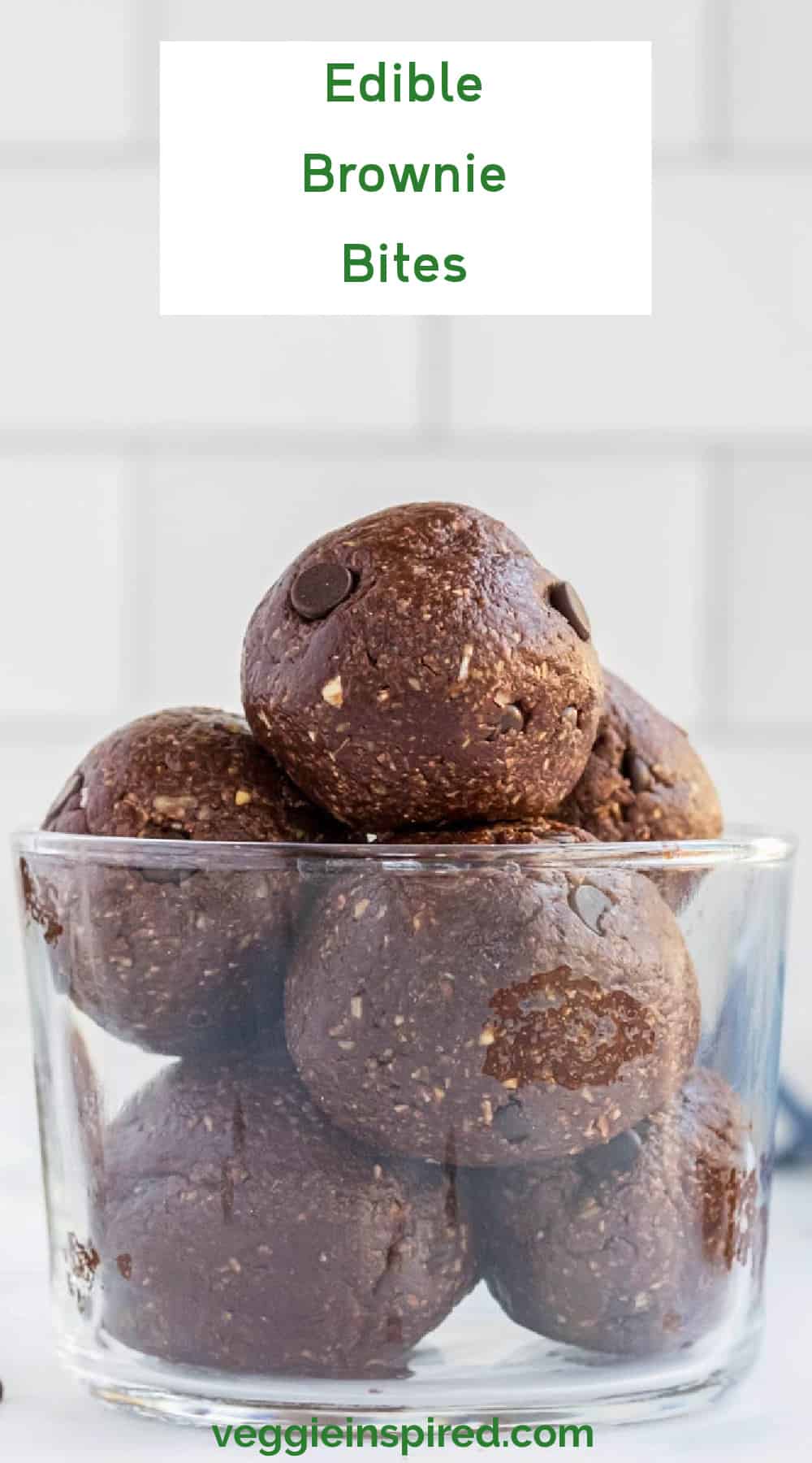 Edible Brownie Batter (Vegan, Gluten-Free) ~ Veggie Inspired