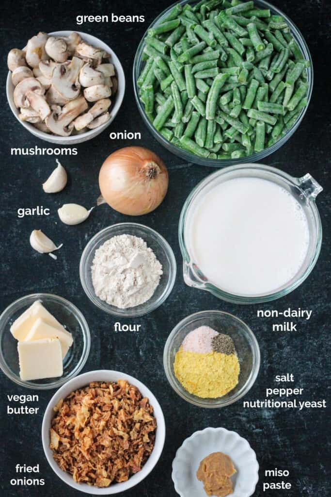 Vegan Green Bean Casserole - Veggie Inspired