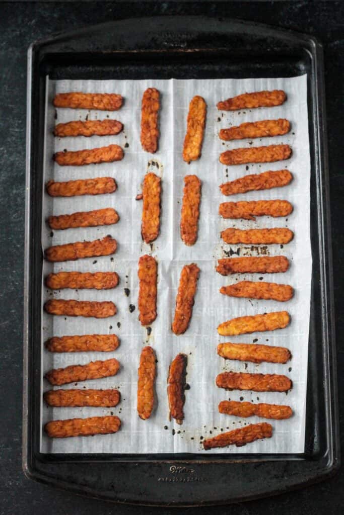 Smoky Tempeh Bacon - Veggie Inspired