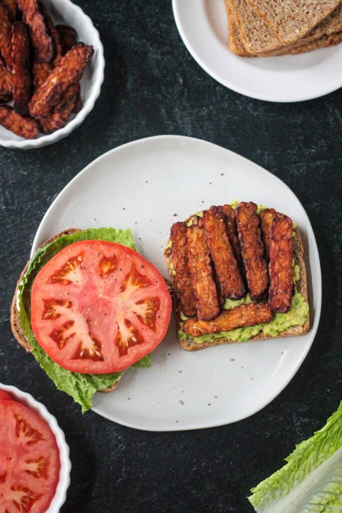 Vegan BLT Sandwich - Veggie Inspired