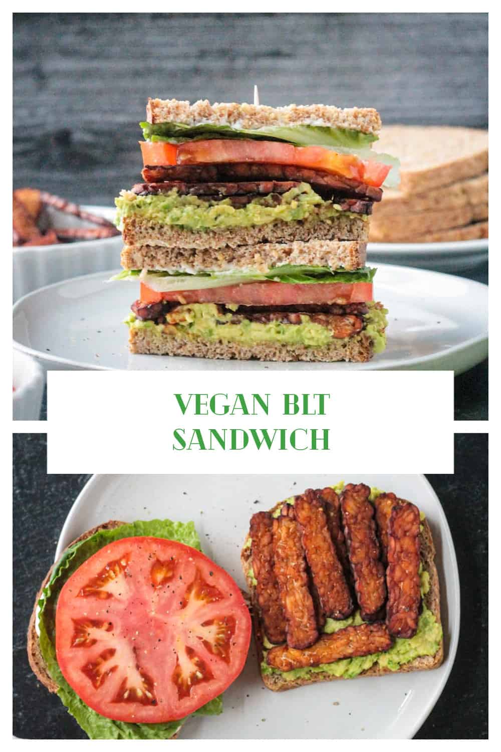 Vegan BLT Sandwich - Veggie Inspired
