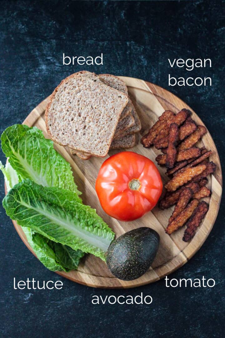 Vegan BLT Sandwich - Veggie Inspired