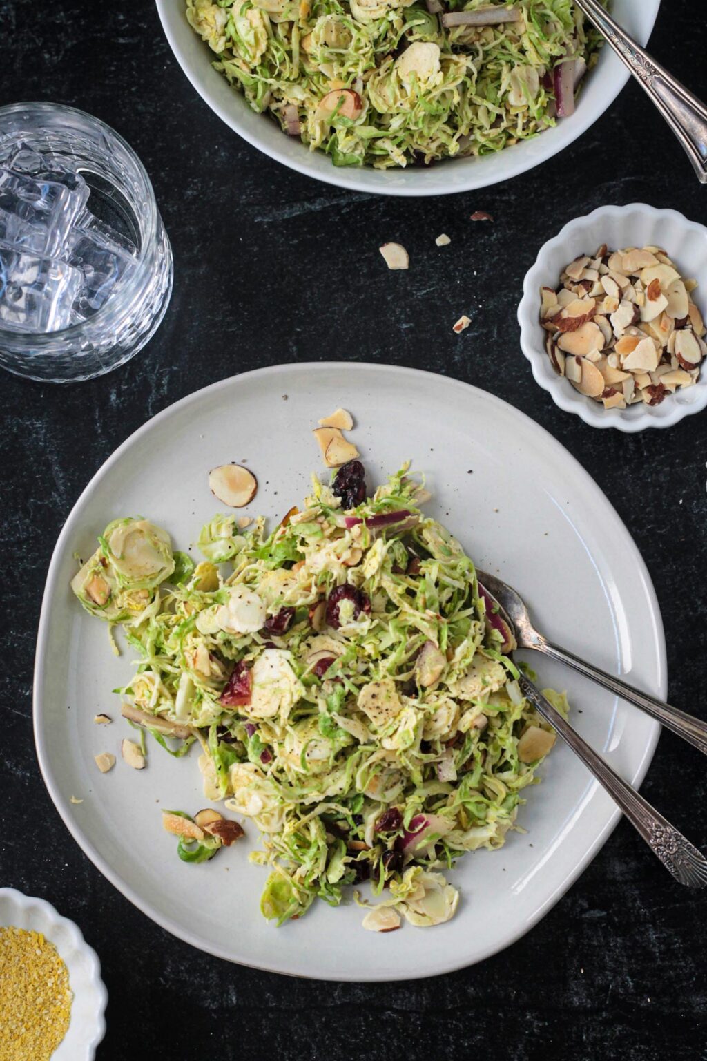 Shaved Brussels Sprouts Slaw - Veggie Inspired