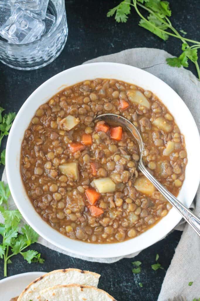 Vegan Lentil Picadillo - Veggie Inspired